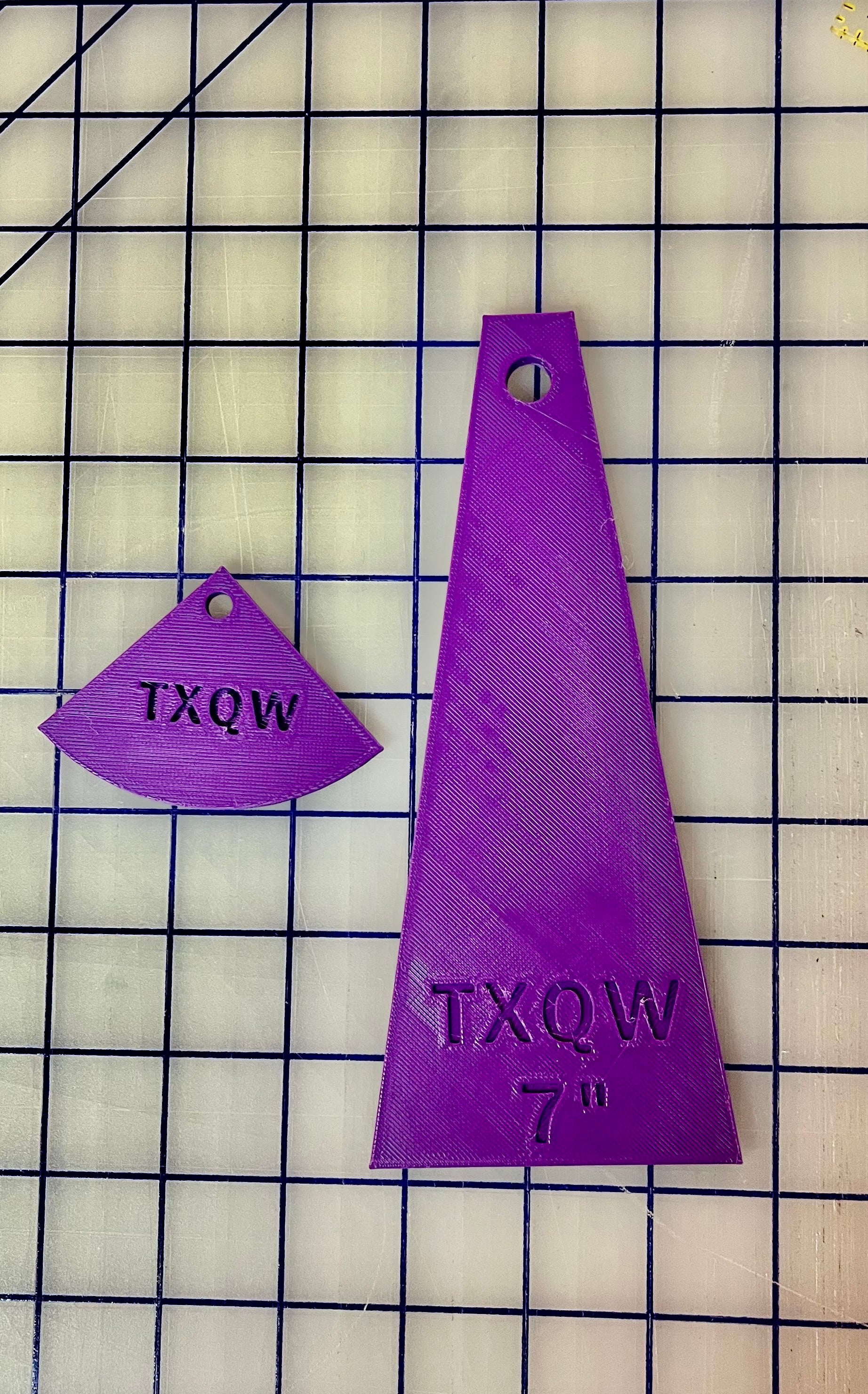 TXQW Original Dresden Fan Template – Texas Quiltworks